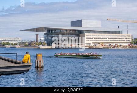 Copenhagen's waterfront opera house designed by Henning Larsen Stock ...