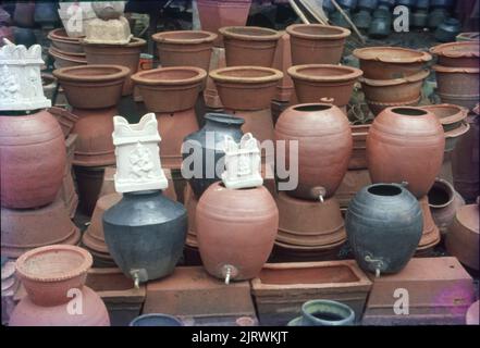 Pottery of Different Types and Shapes, India Stock Photo - Alamy