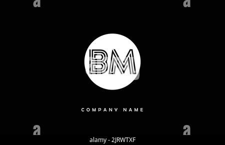 BM, MB Abstract Letters Logo Monogram Stock Vector Image & Art - Alamy