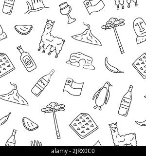 Easter island pattern vector seamless repeating for any web design ...