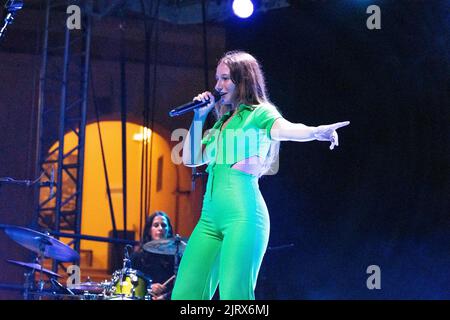 August 25, 2022, Ancona, Italy: Ancona, Italy, Mole Vanvitelliana ...