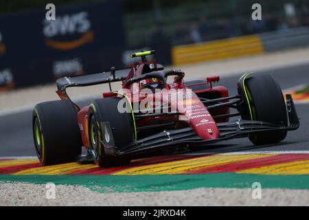 podium SAINZ Carlos (spa), Williams Racing FW47, portrait during the ...