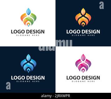 Turtle logo. Ocean wild animal stylized symbols tattoo designs vector ...