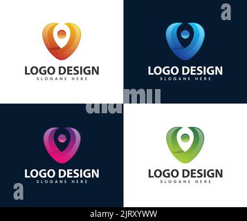 Dotted N alphabet letter logo icon. Dots template design for company or ...