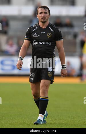 Rhodri Williams of Dragons Rugby, during the game Stock Photo - Alamy