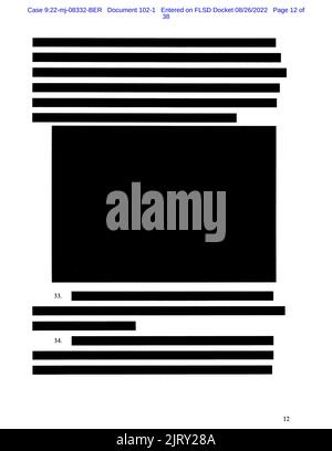 August 26, 2022, Washington, District of Columbia, USA: The 9th page of ...