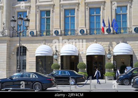 The elegant Ritz Paris is one of 10 Palace hotels in the french capital ...