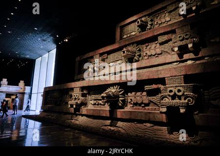Pyramid of the Feathered Serpent; Teotihuacan, National Anthroplogy ...