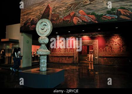 Tlalocan of Tepantitla, from Teotihuacán, National Anthroplogy Museum ...