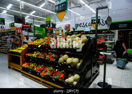 Walmart Express grocery store, Mexico City, Mexico Stock Photo - Alamy