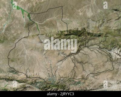 Badghis, province of Afghanistan. High resolution satellite map ...