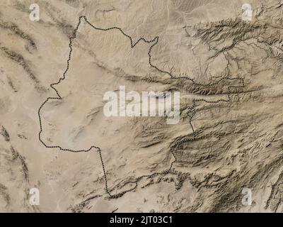 Hirat, province of Afghanistan. Low resolution satellite map. Locations ...
