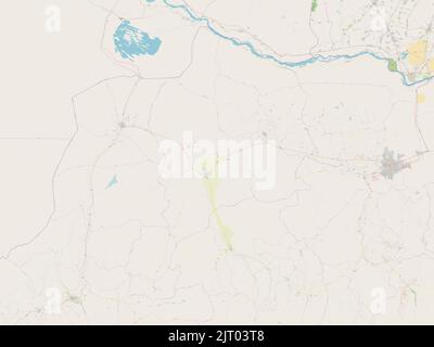 Jawzjan, province of Afghanistan. Open Street Map. Locations of major ...