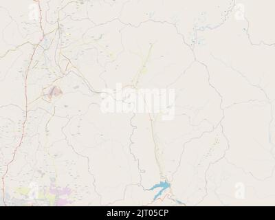 Kapisa, province of Afghanistan. Open Street Map. Locations of major ...