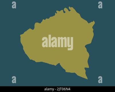 Kunduz, province of Afghanistan. Solid color shape. Locations of major ...