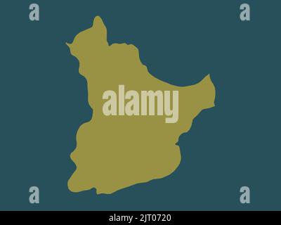 Laghman, province of Afghanistan. Solid color shape. Locations and ...