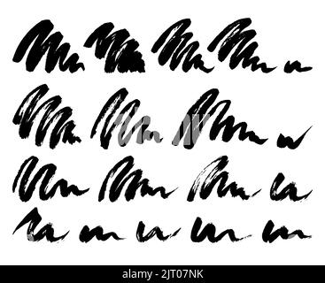 Round Brush Thin Curved Background Mix Artist Brush High Detail ...