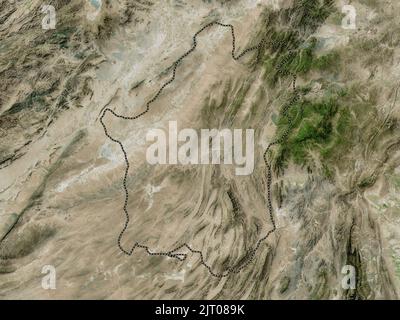 Paktika, province of Afghanistan. High resolution satellite map ...