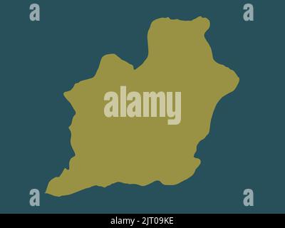 Samangan, province of Afghanistan. Solid color shape. Locations of ...