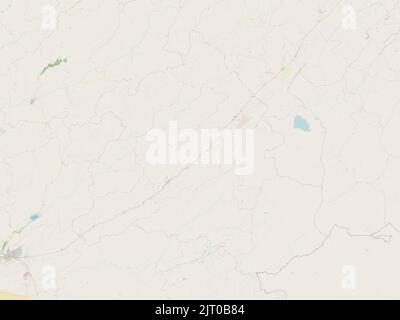 Zabul, province of Afghanistan. Open Street Map. Locations of major ...