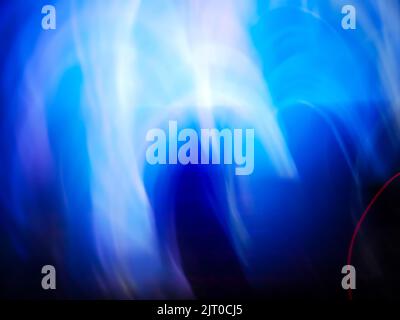 Global virtual strategy blurred bokeh out of focus background ...