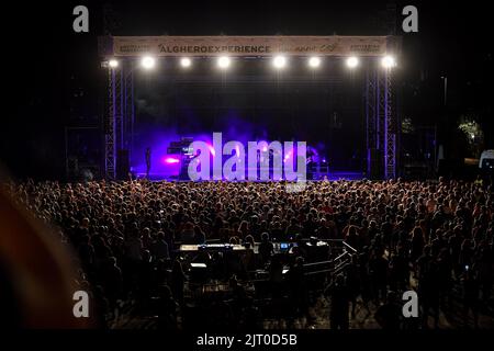Anfiteatro Ivan Graziani, Alghero, Italy, August 16, 2022, Fabri Fibra ...