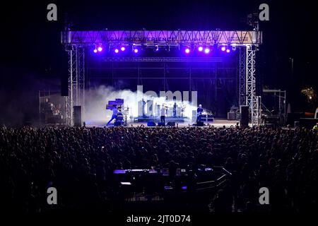 Anfiteatro Ivan Graziani, Alghero, Italy, August 16, 2022, Fabri Fibra ...