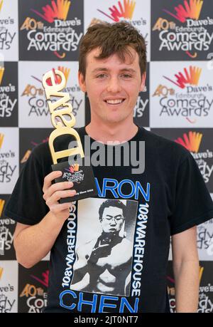 Sam Campbell winner of Dave's Edinburgh Comedy Award 2022 at the Edinburgh Festival Fringe ...