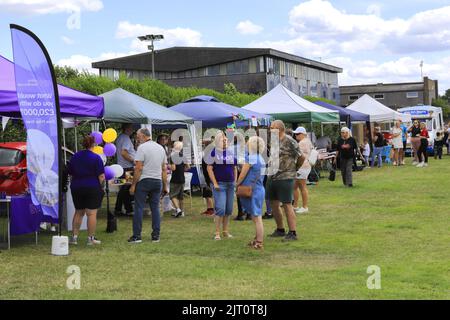 The Big Bash festival, Whittlesey town; Cambridgeshire; England; UK ...
