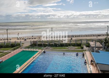 August 23, 2022, Cox Bazar, Bangladesh: View of the Hotel Jol Torongo ...