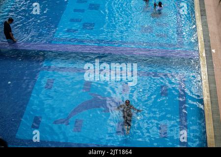 Cox Bazar, Bangladesh. 23rd Aug, 2022. View of the Hotel Jol Torongo ...