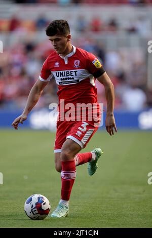 Middlesbrough's Ryan Giles during the Sky Bet Championship match at ...