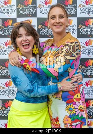 Lucy Pearman (left) and Natalie Palamides (right) at the Dave's ...