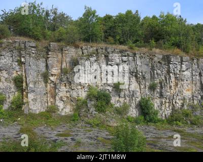 Set within former limestone quarries on the edge of the Peak District ...