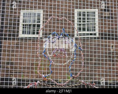 "Cotton Labour": art installation by Hetain Patel, symbolic portraits ...