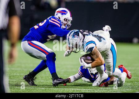 Carolina Panthers fullback Giovanni Ricci (45) runs up field during an ...