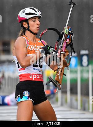 Ruhpolding, Germany. 27th Aug, 2022. Biathlon: Summer World ...
