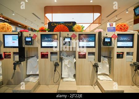 SELF SERVICE DELI COUNTER IN SUPERMARKET,USA Stock Photo - Alamy