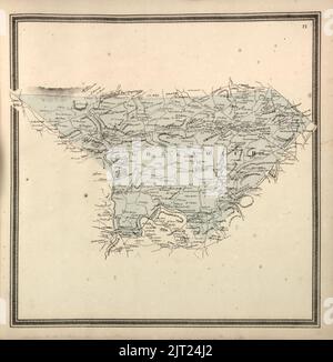 Township map of Berks County, Pennsylvania, from actual surveys Stock ...