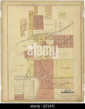 Township plats - (Saline County, Missouri Stock Photo - Alamy