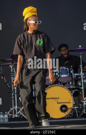 Little Simz, also known as Simbi Ajikawo, performing live at The Deaf ...