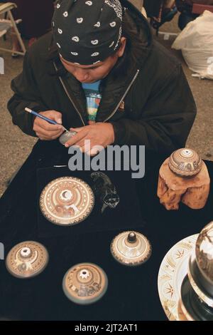 Trail of the Ancients - A Native American Pottery Artist at the Indian ...