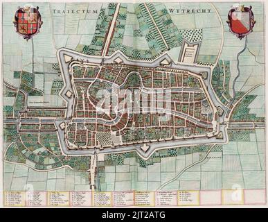 Traiectum Wttecht Utrecht (Atlas van Loon Stock Photo - Alamy