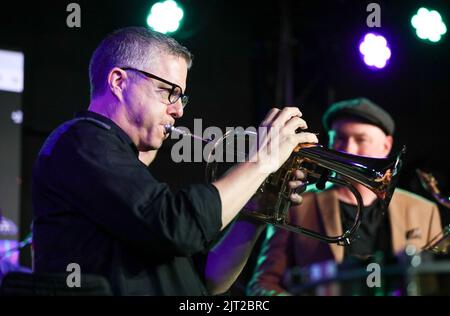 Newport Beach, California, USA. 25th August 2022. Arturo Sandoval ...