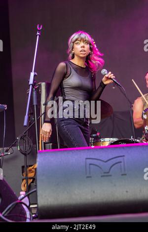 the band hurray for the riff raff performs live in Turin during the ...