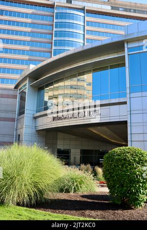 Intercontinental Hotel at the Cleveland Clinic main campus in Cleveland ...