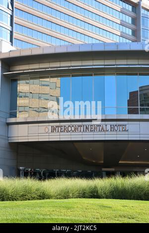 Intercontinental Hotel at the Cleveland Clinic main campus in Cleveland ...
