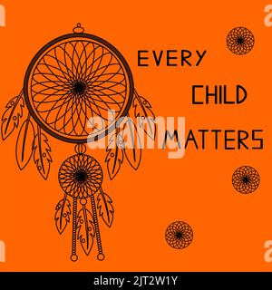 Every Child Matters. Orange T-shirt Day of Canada. September 30 ...