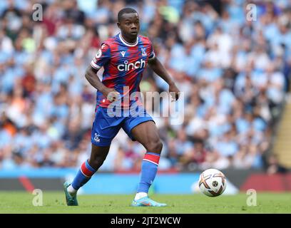 Tyrick Mitchell of Crystal Palace during the Wolverhampton Wanderers v ...