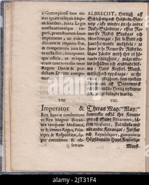 Treaty of Nijmegen between Sweden and the Holy Roman Empire 1679 01 ...